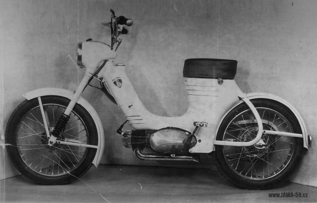 Prototyp motokola Jawa 359 – Jawa 50 Pionýr