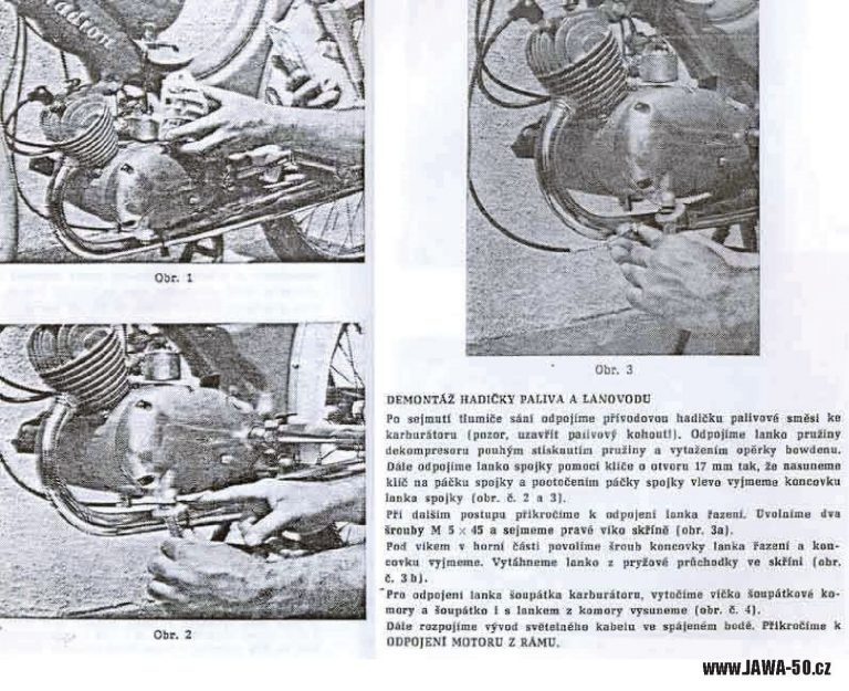 Dokumentace: schémata, příručky, katalogy, návody – Jawa 50 Pionýr